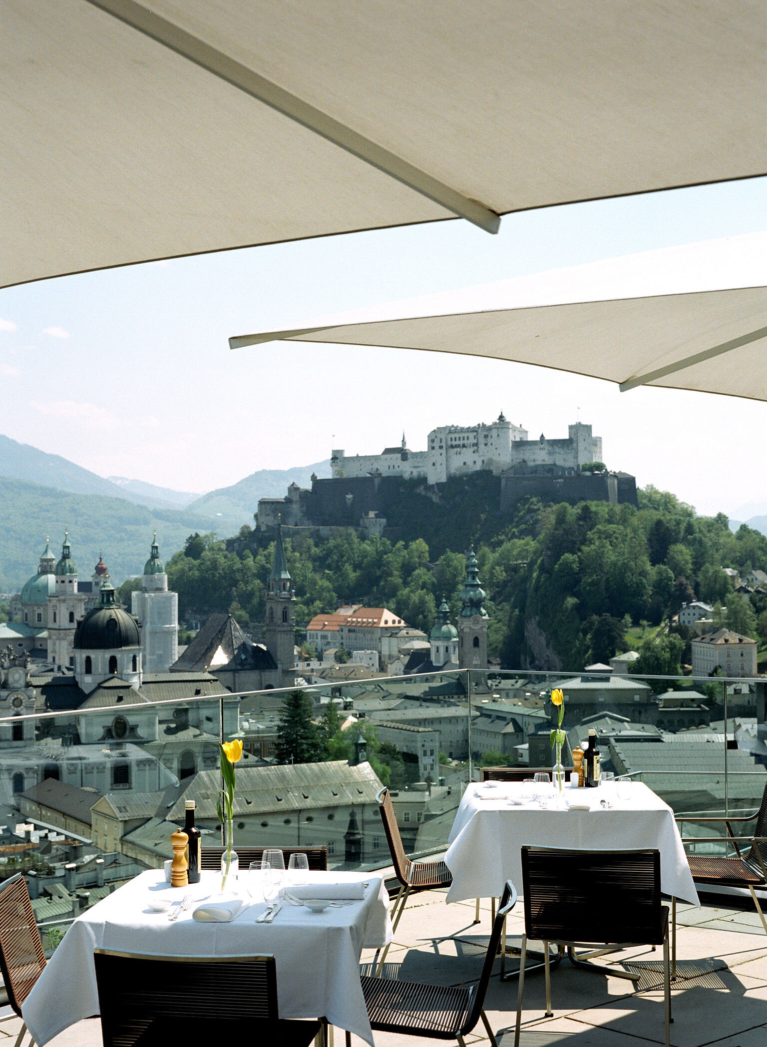 Der Mönchsberg in Salzburg